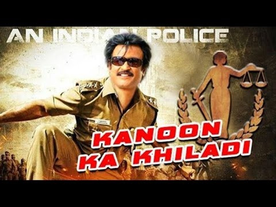 RAJNIKANT HINDI DUBBED Movies | Rajinikanth Movies | Rajni Kant Full Movie | Kanoon Ka Khiladi ...
