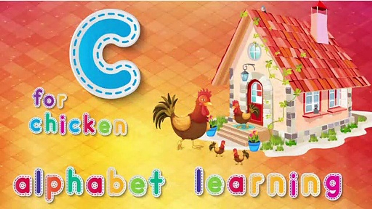 C For Chicken Alphabets Learning - video Dailymotion