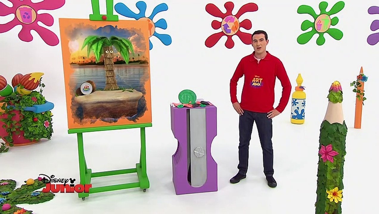 Art Attack - Big Art spécial recyclage - Disney Junior - VF - video ...
