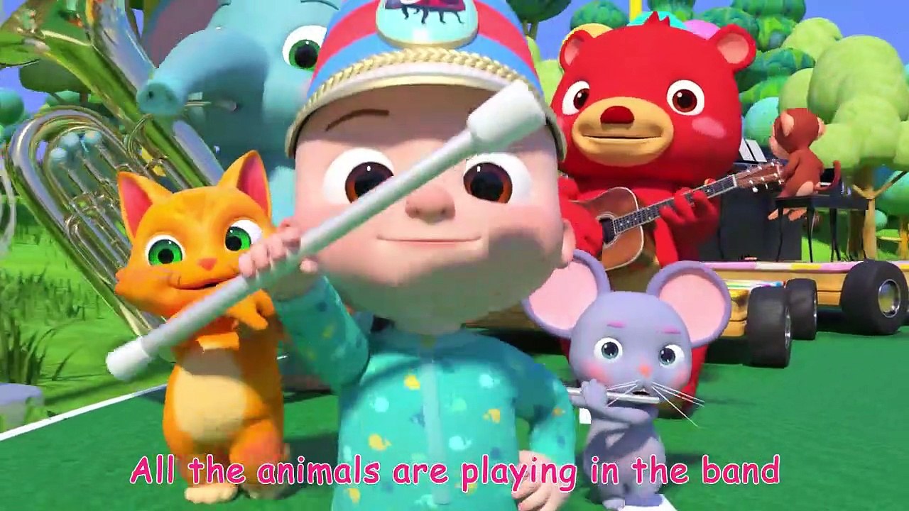 Musical Instruments Song (Animal Band) - CoCoMelon Nursery Rhymes ...