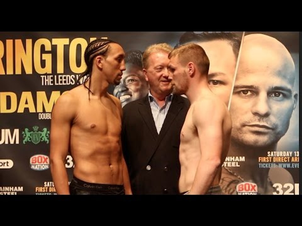 TYRONE NURSE v ANDY KEATES - OFFICIAL WEIGH-IN VIDEO FROM LEEDS / NURSE ...