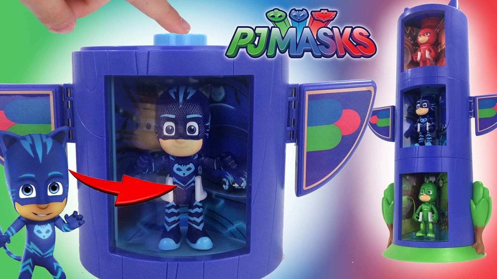 PJ Masks Catboy s Transforming Playset Headquarters w Connor Keith s Toy Box