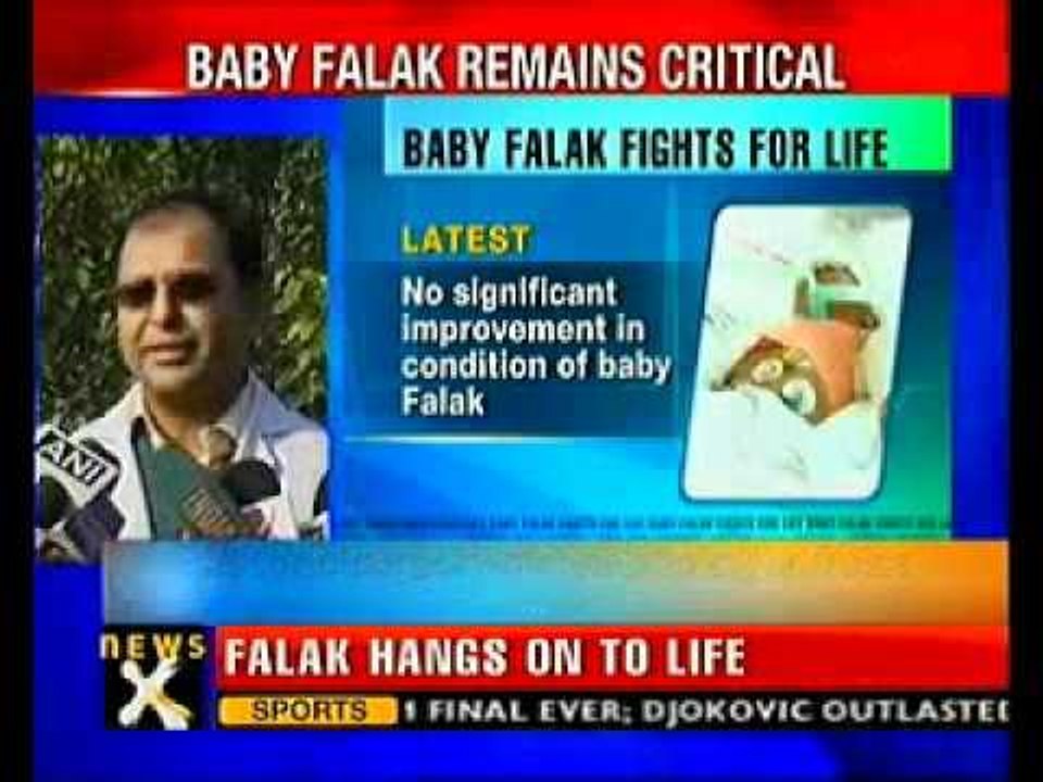 Baby Falak fighting for survival, say Doctors - video Dailymotion