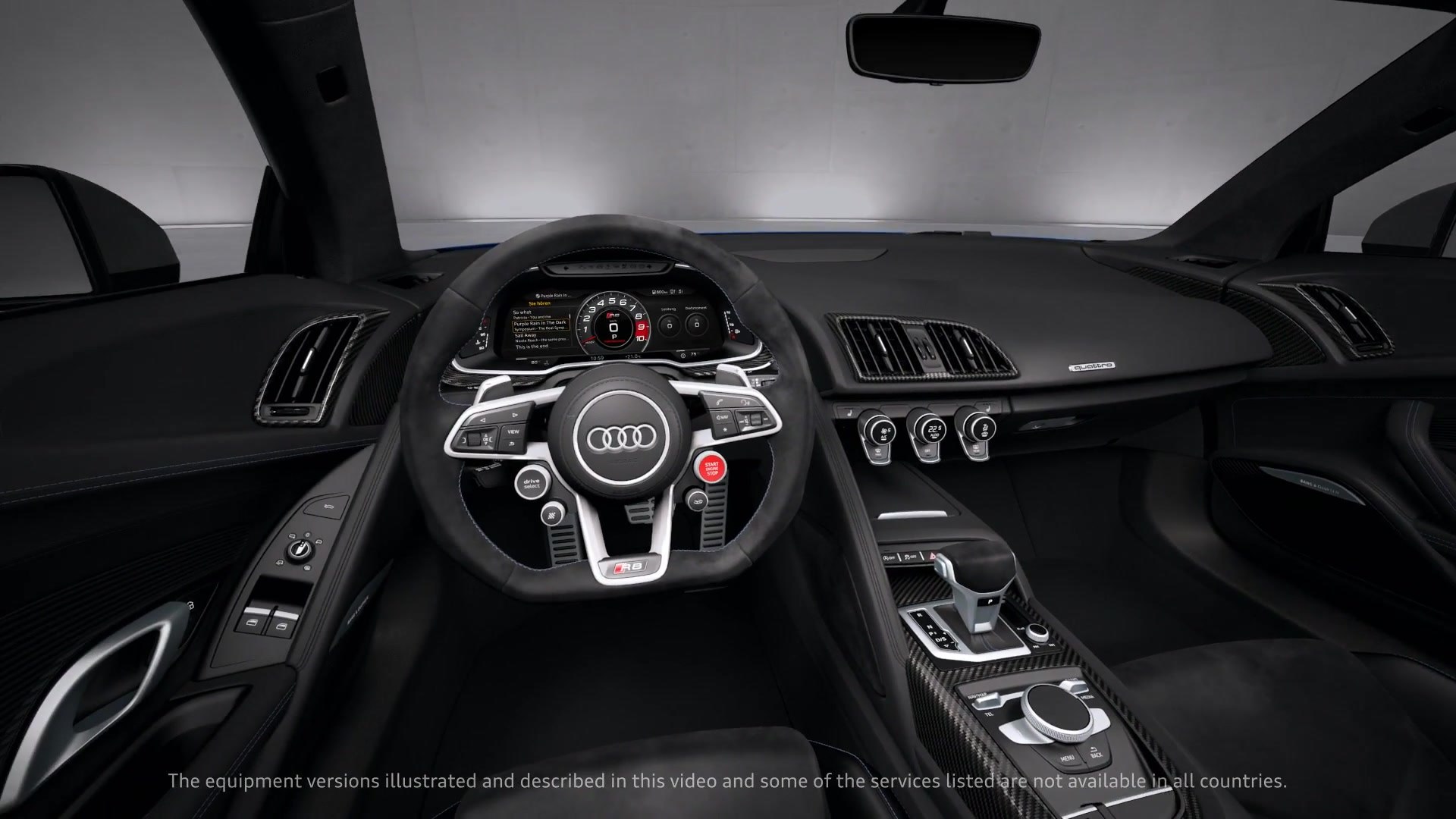 Audi R8 V10 Interior