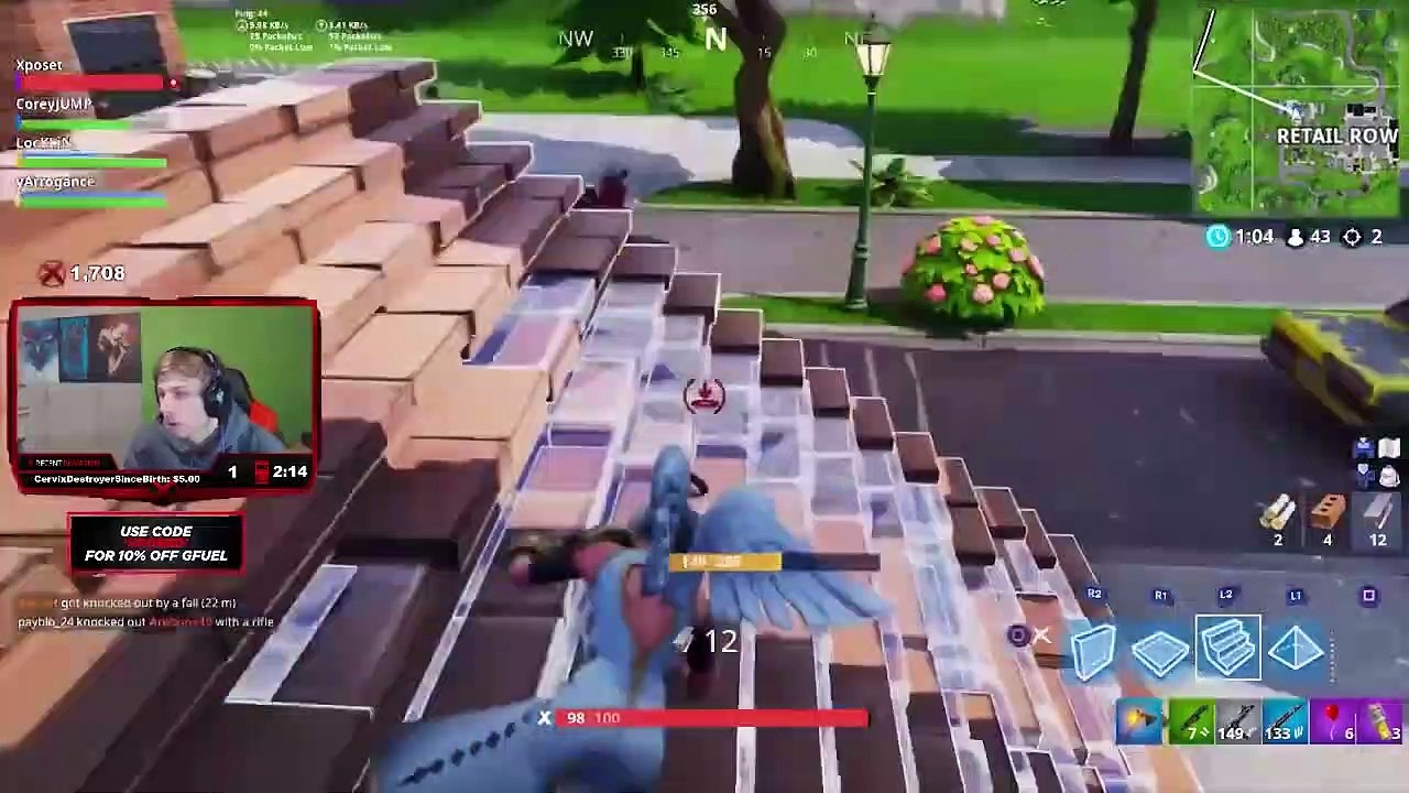 Fortnite Rage Compilation - video Dailymotion