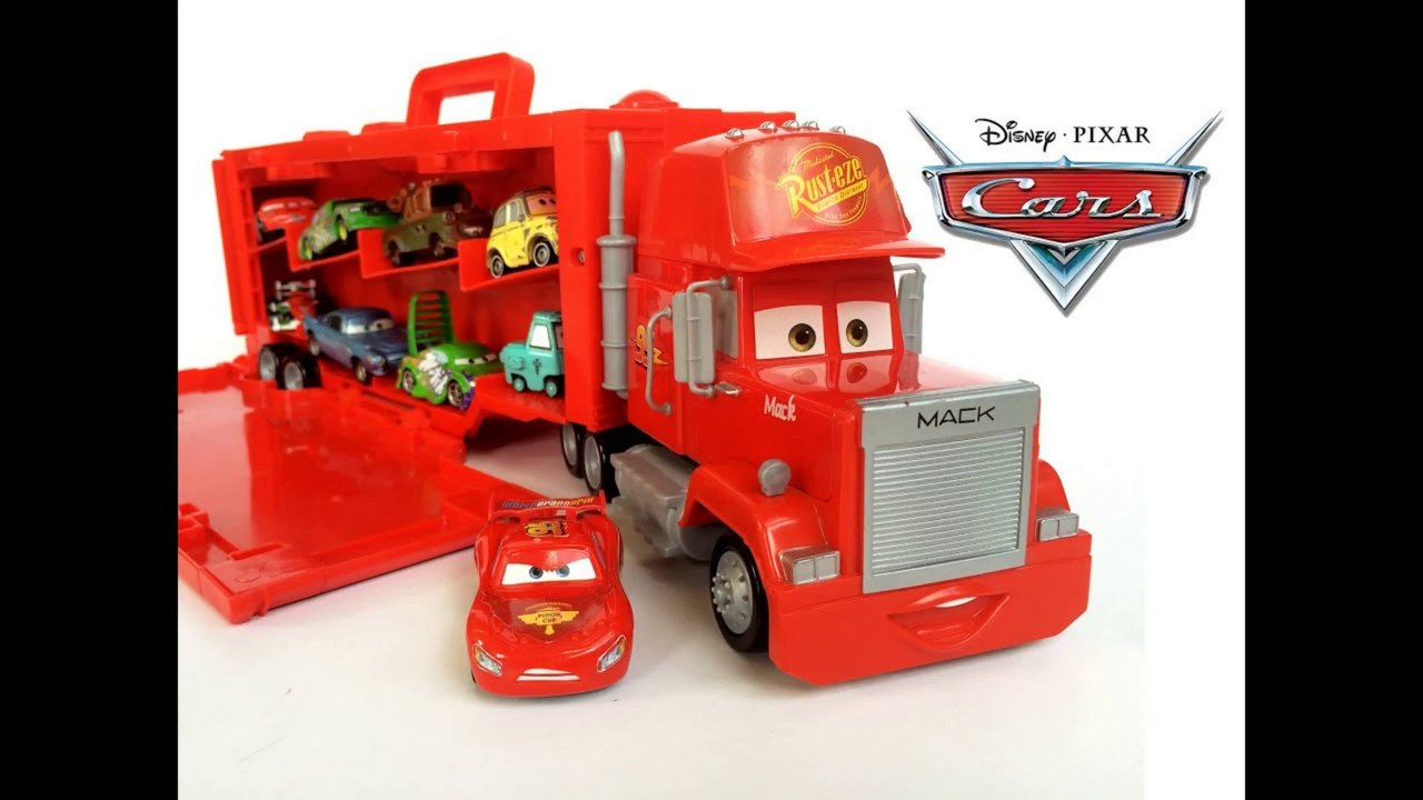 Disney Pixar Cars Mack Truck Carry Case Playcase Cars Exclusive ...