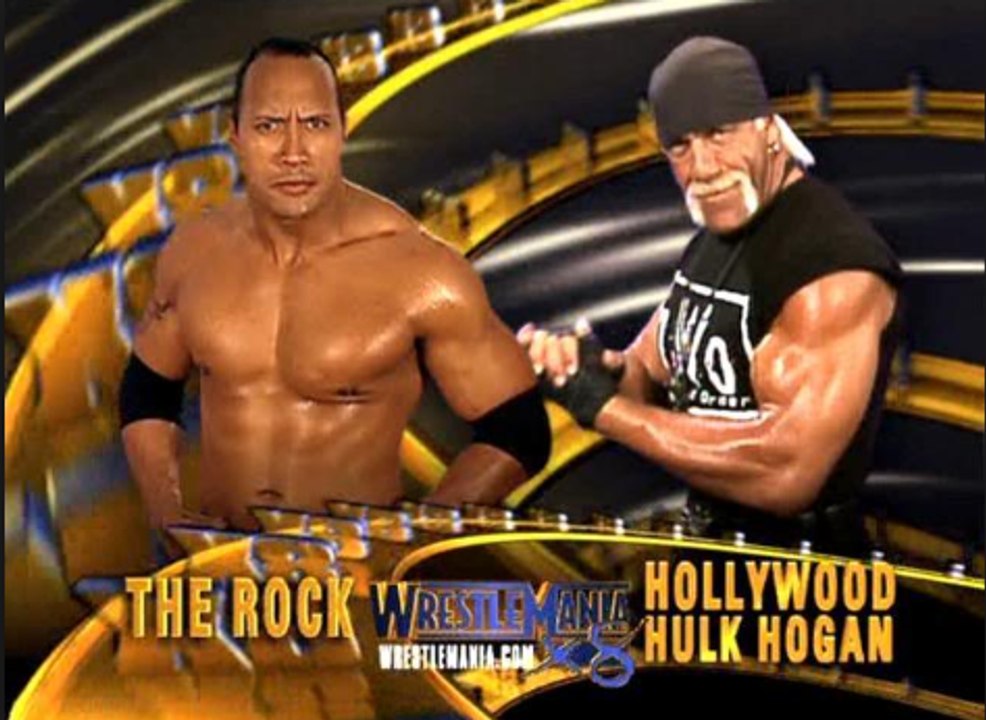 Wrestlemania X8 - The Rock vs. Hulk Hogan - video Dailymotion