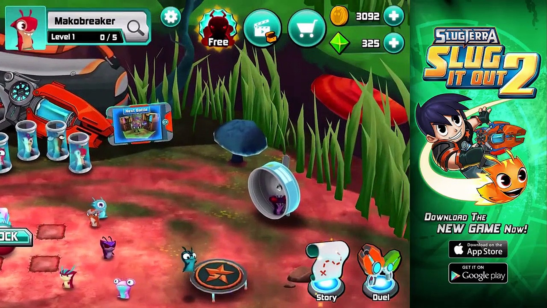 Battle For Slugterra New Slugs
