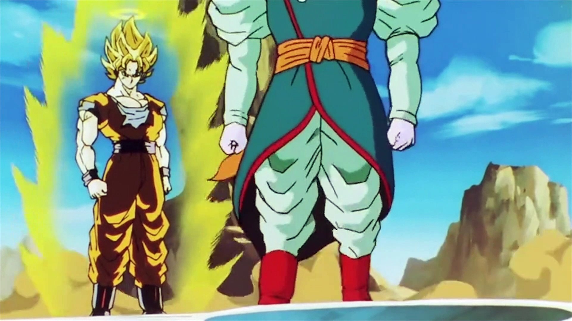 Dbz Goku Ssj2 Vs Majin Vegeta