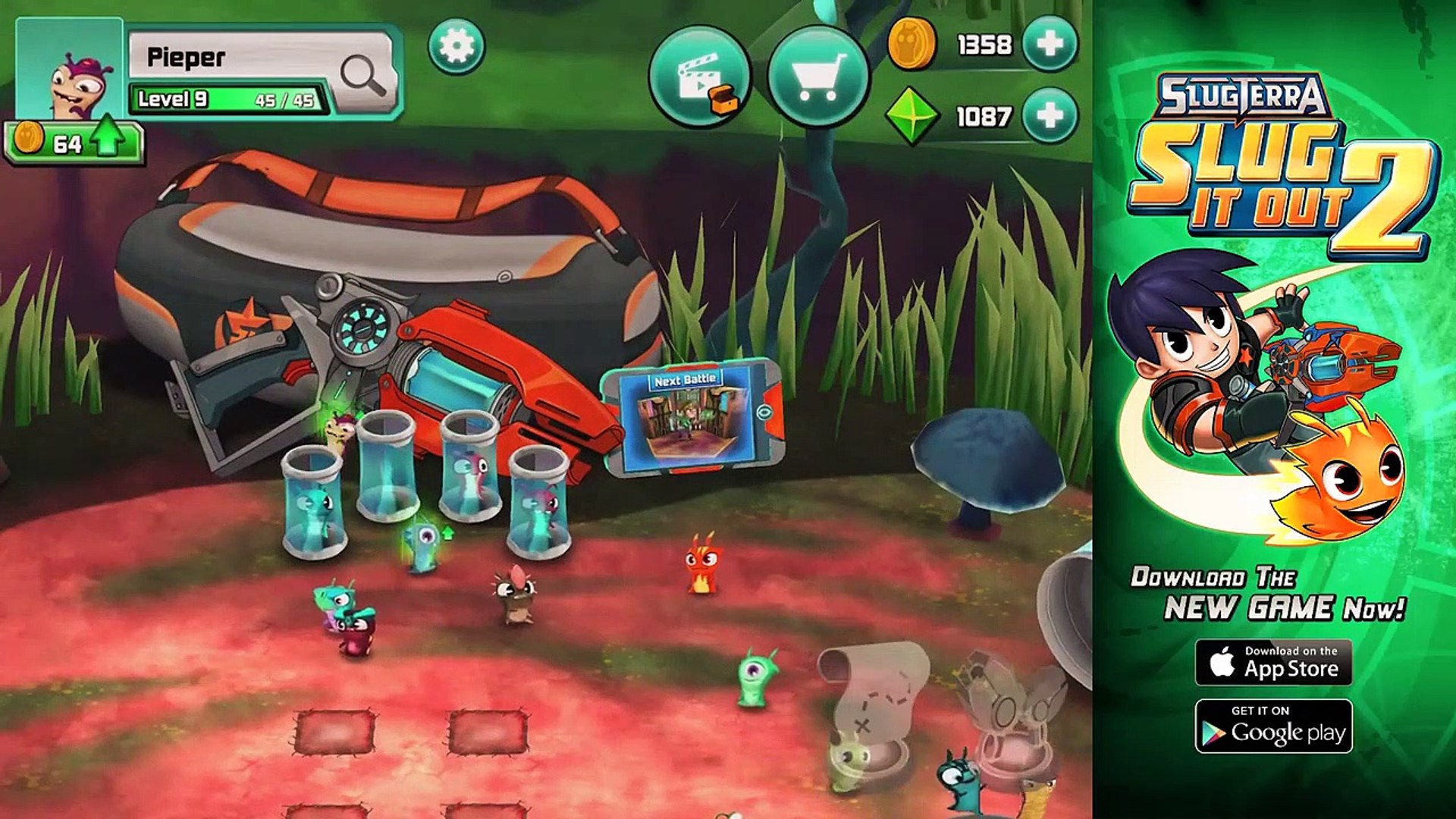 Battle For Slugterra New Slugs