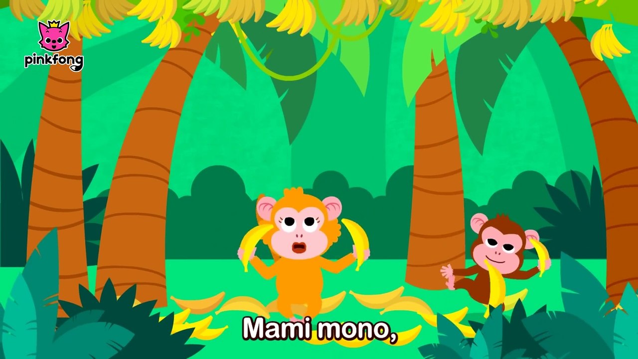 Mono Banana - Animales - Pinkfong Canciones Infantiles - Video Dailymotion