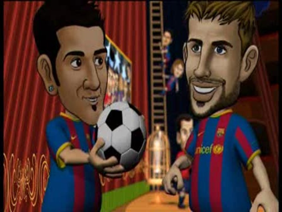 Los Barça Toons se preparan para ganar la Champions Legaue - Vídeo ...