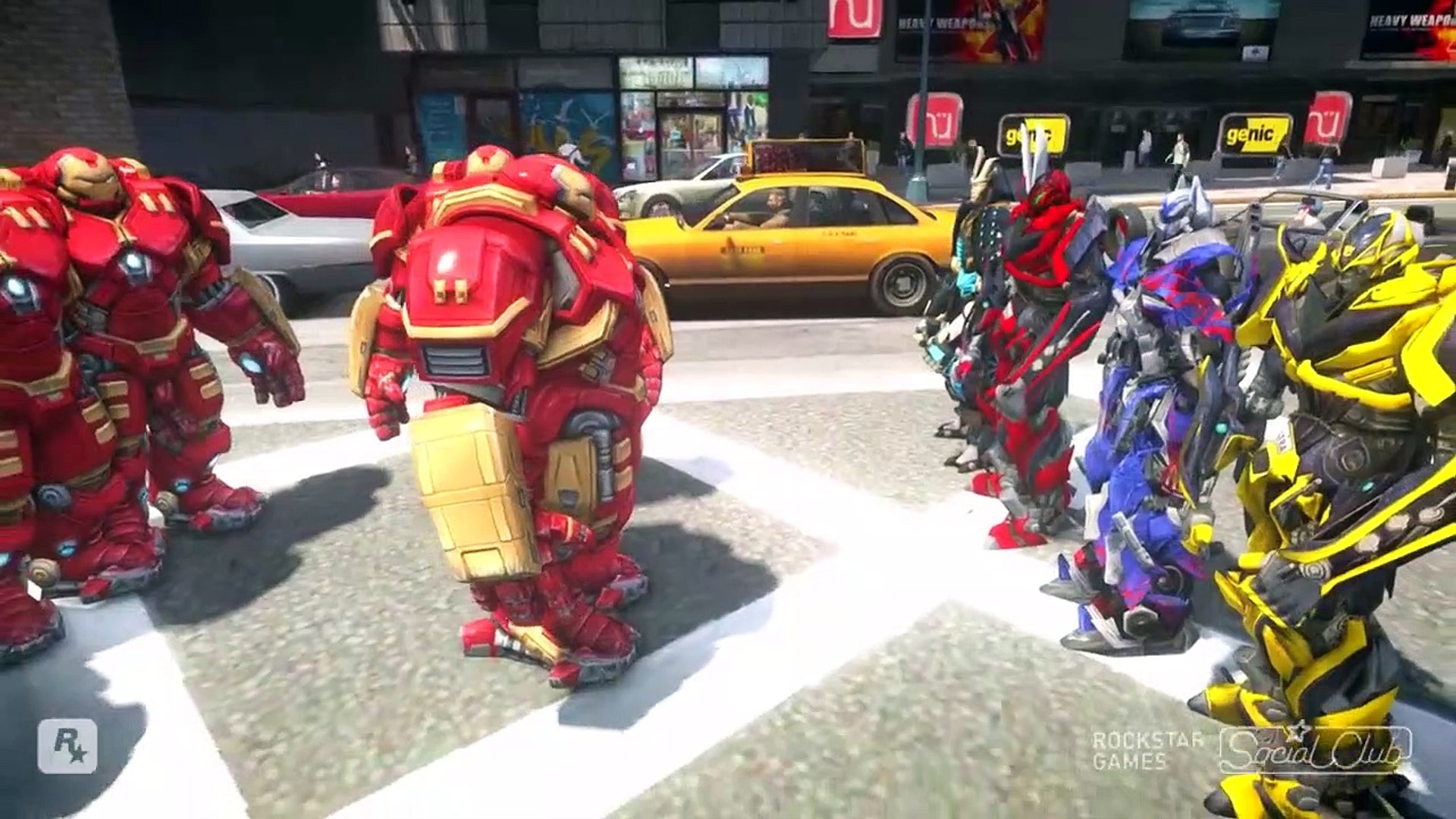 Transformers Vs Iron Man