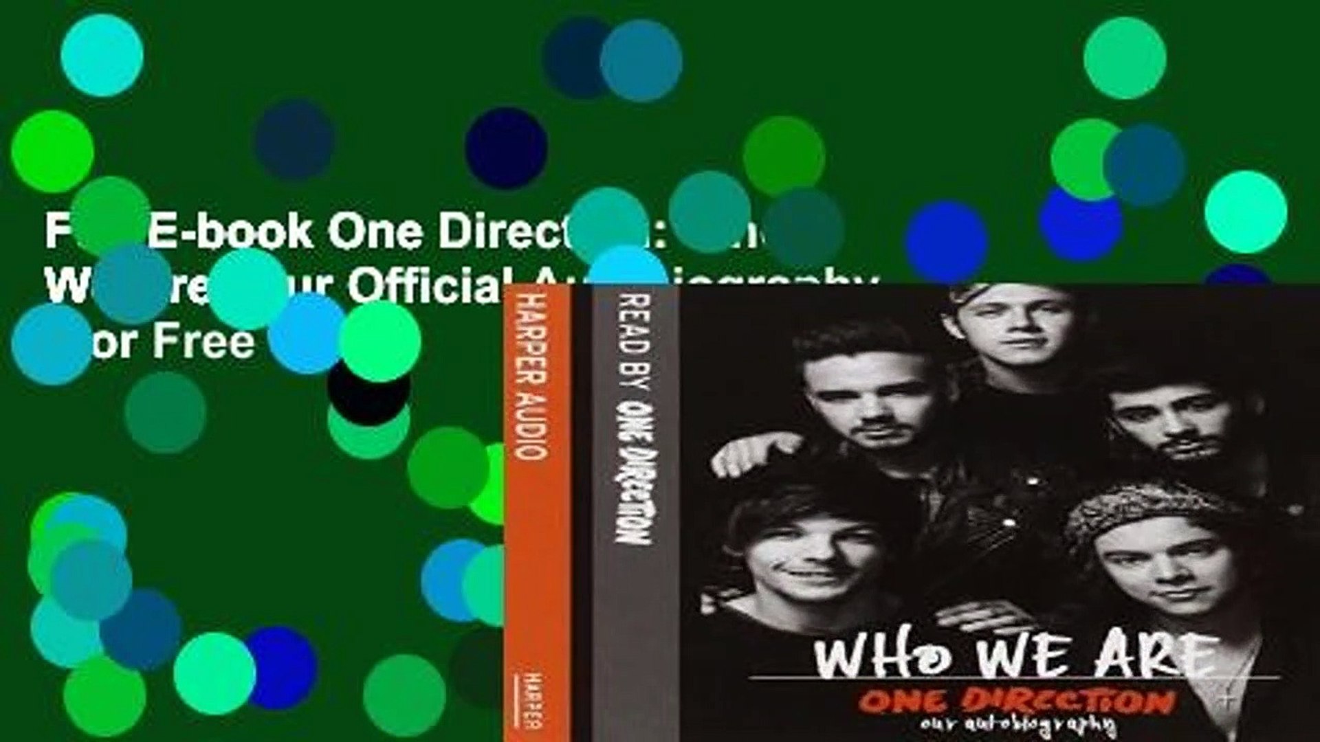 Who We Are One Direction Autobiography
