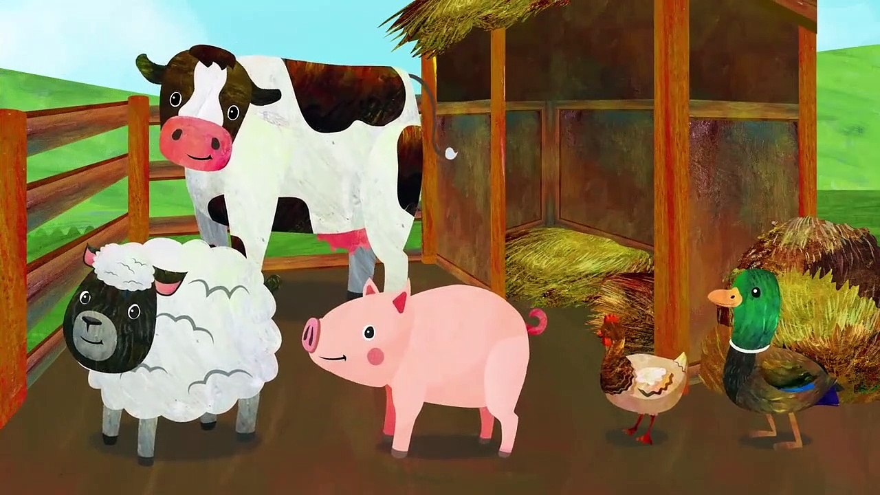 Finger Family Farm Animals (2D) | CoCoMelon Nursery Rhymes & Kids Songs ...