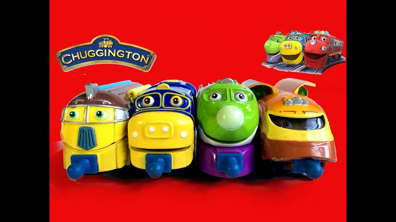 4 Chuggington Die Cast Stacktrack Koko Brewster Action Chugger Frostini ...