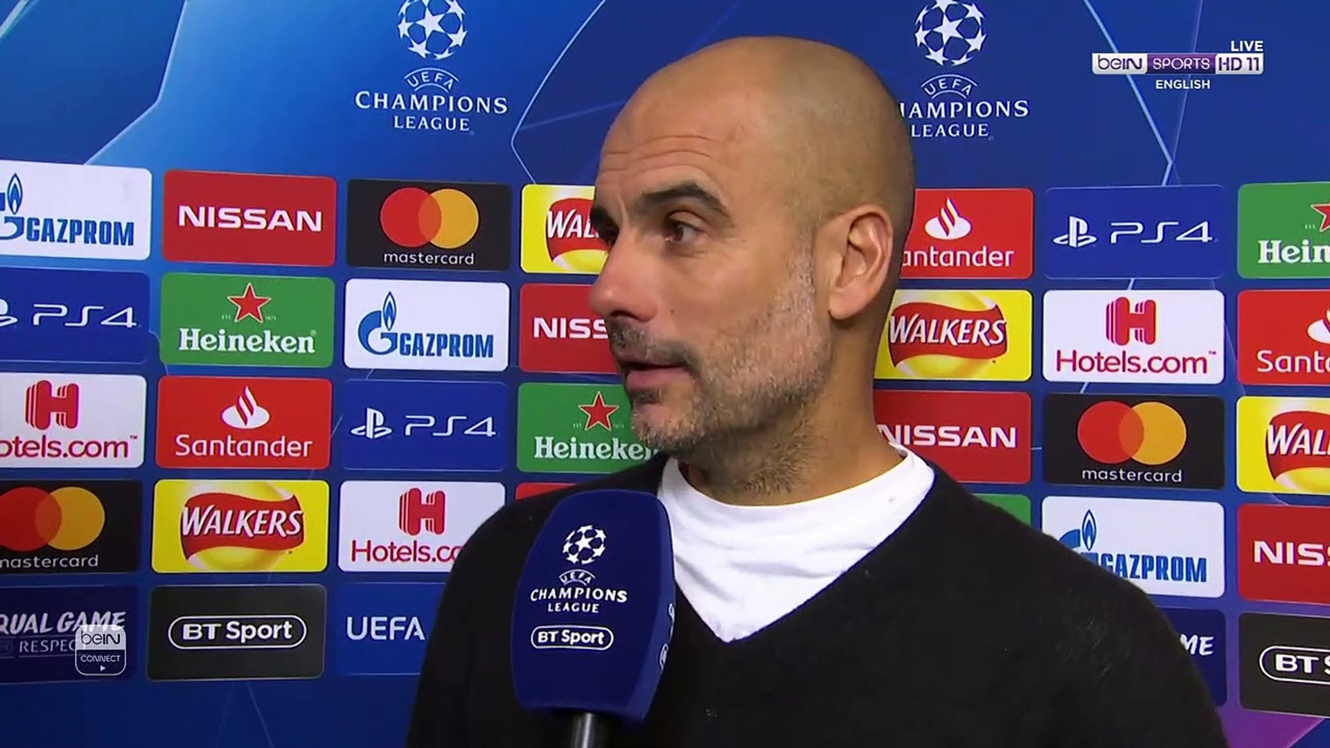 UEFA Champions League - Pep Guardiola Reaction | beIN SPORTS
