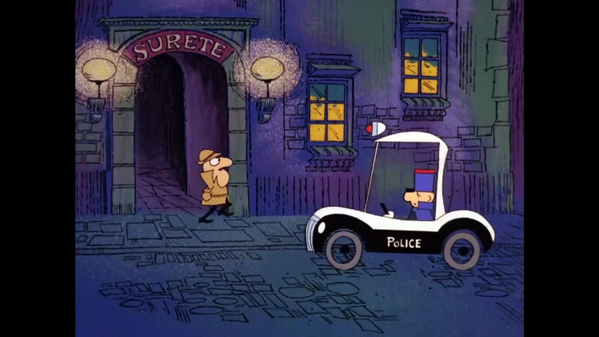 Inspector De Dibujos Animados De La Pantera Rosa EL INSPECTOR