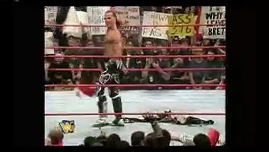 The Montreal Screwjob - Bret "The Hitman" Hart vs Shawn "HBK" Michaels ...