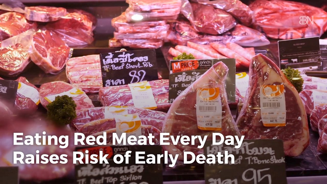 You Might Think Twice About Eating Too Much Red Meat - video Dailymotion