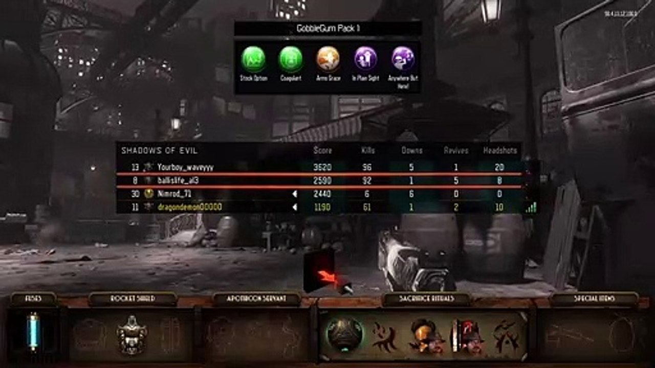 Call Of Duty Black Ops lll Connection Interrupted Glitch Moment Part 2 ...