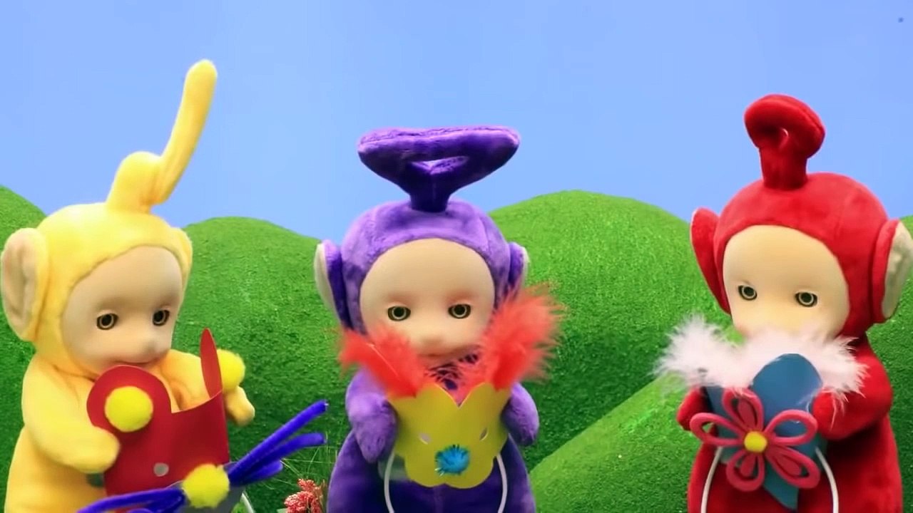 Teletubbies Stop Motion | Laa-Laa Paints Teletubbies | Stop Motion ...