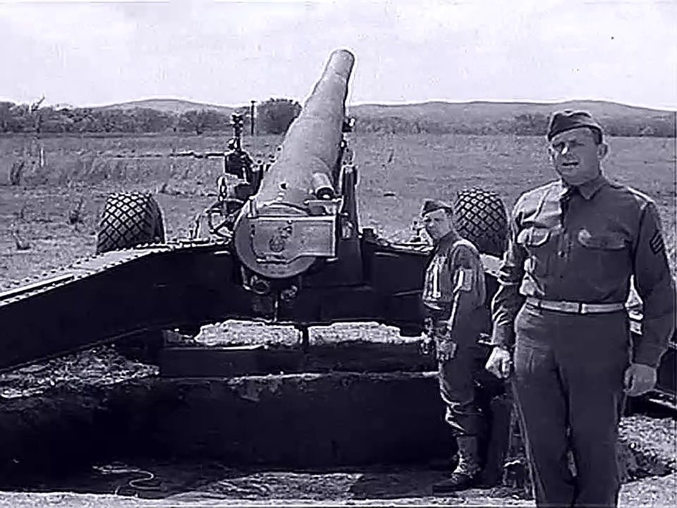 The 155mm Gun (M1918, M3) - Service of the Piece before and during Action (1942) - video Dailymotion