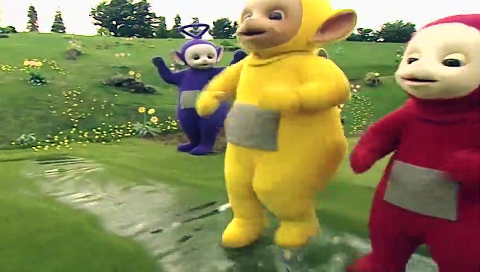 Teletubbies Dancando Com Os Teletubbies Here Come The Teletubbies And