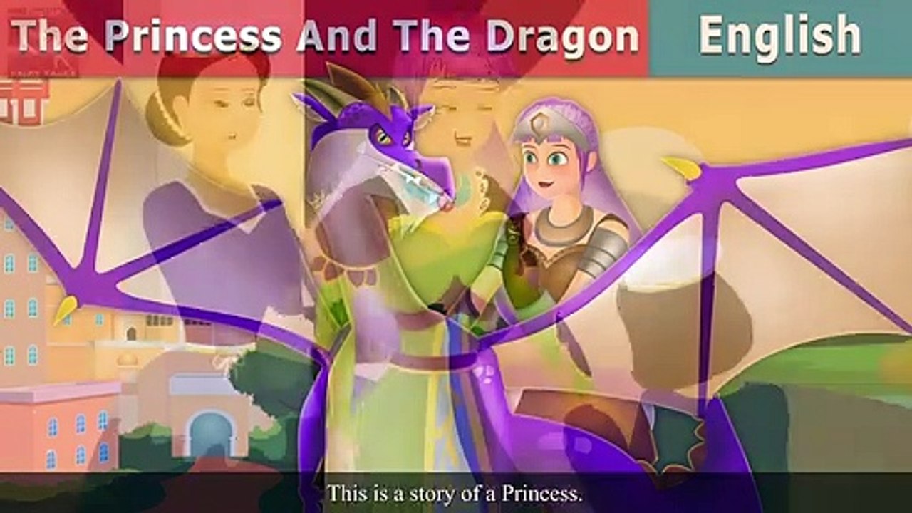 Princess and the Dragon in English | Story | English Fairy Tales ...