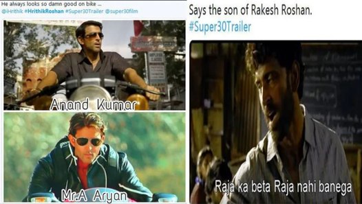 Super 30 Trailer: Hrithik Roshan's Super 30 MEMES goes VIRAL ...