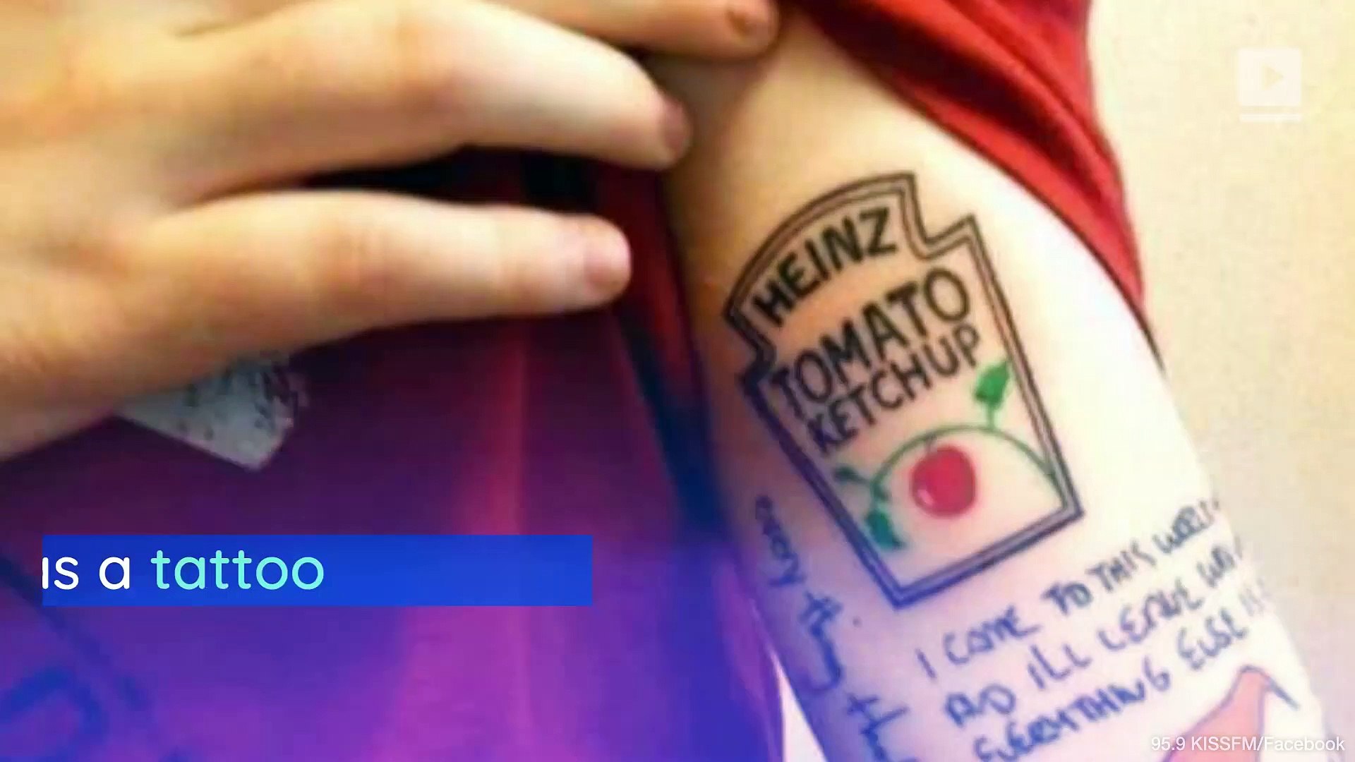 Heinz Ketchup Tattoos