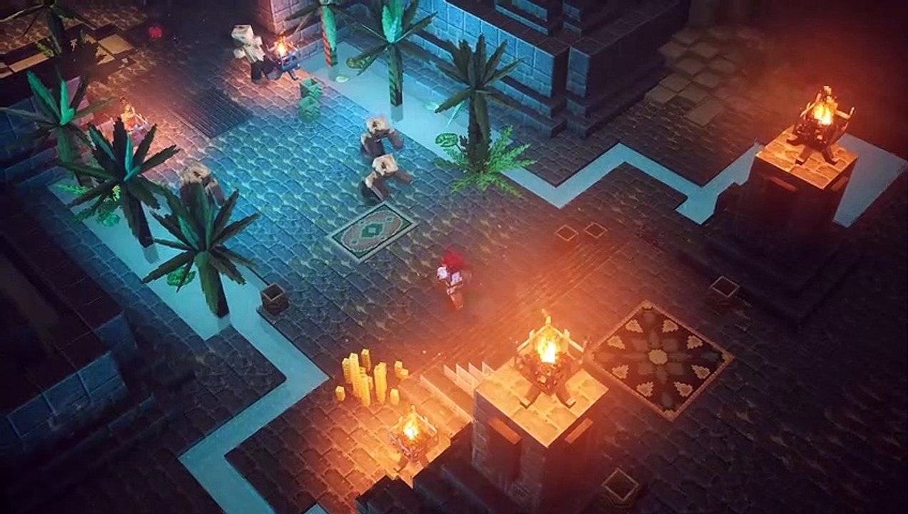 Minecraft Dungeons - Official Gameplay Reveal Trailer | E3 2019 - video ...