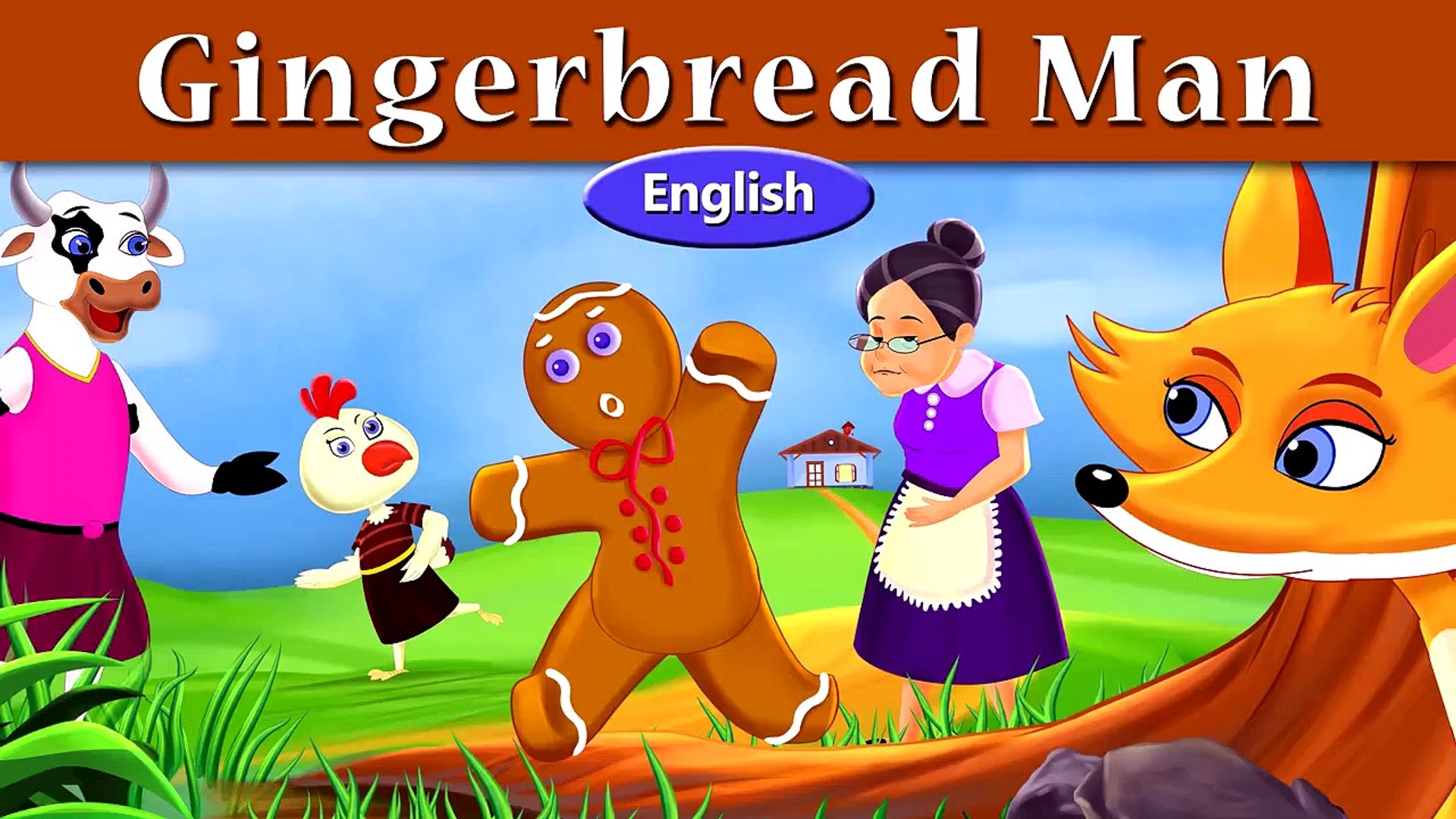 The Gingerbread Man Full Story Animated Fairy Tales The Gingerbread