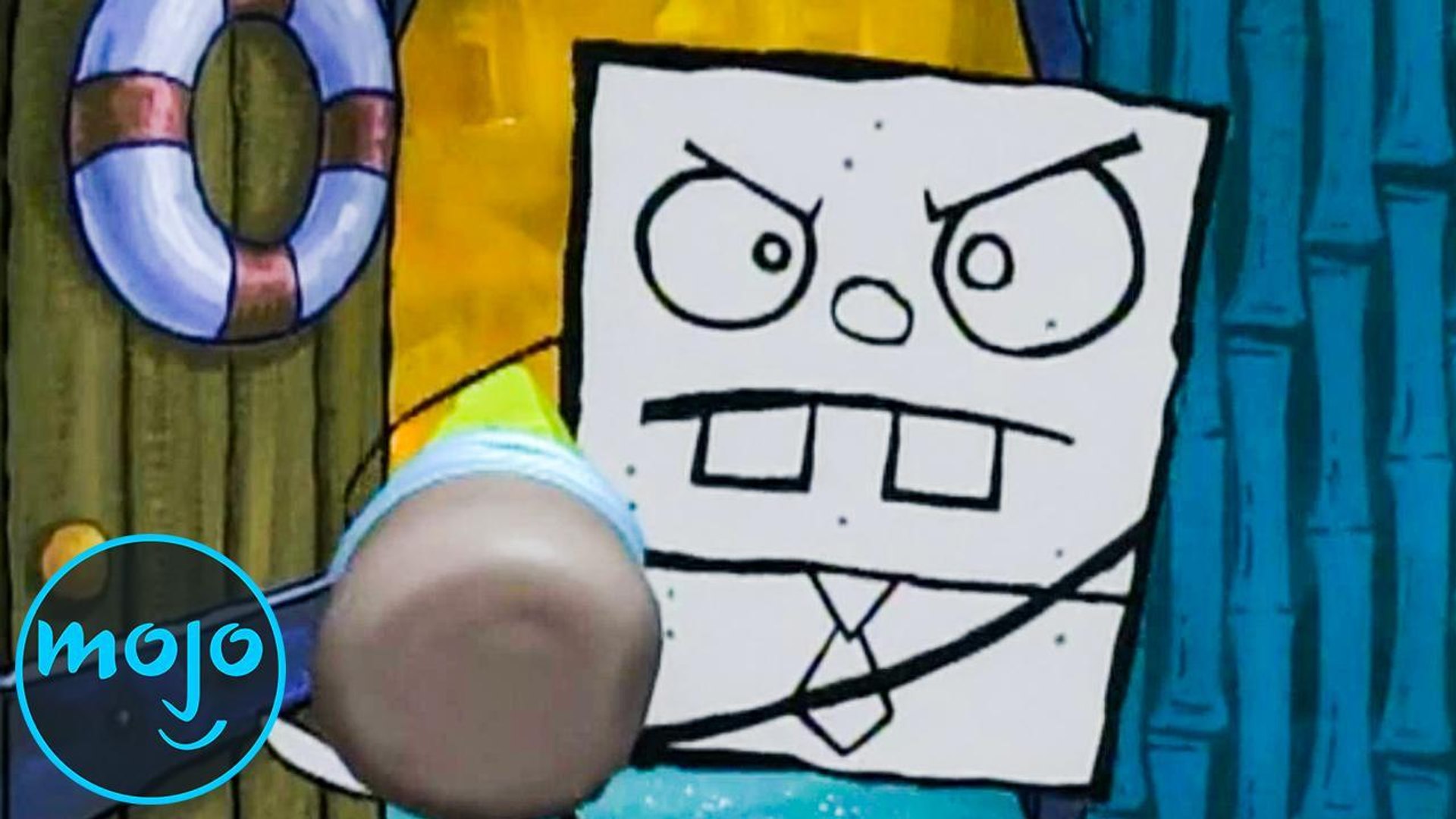 Evil Spongebob Drawing