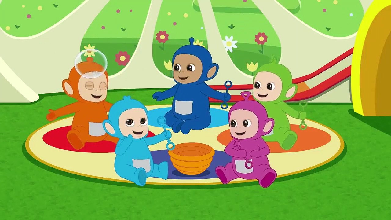 Teletubbies NEW Tiddlytubbies Season 2! Tubby Custard Bubble Zorbing ...