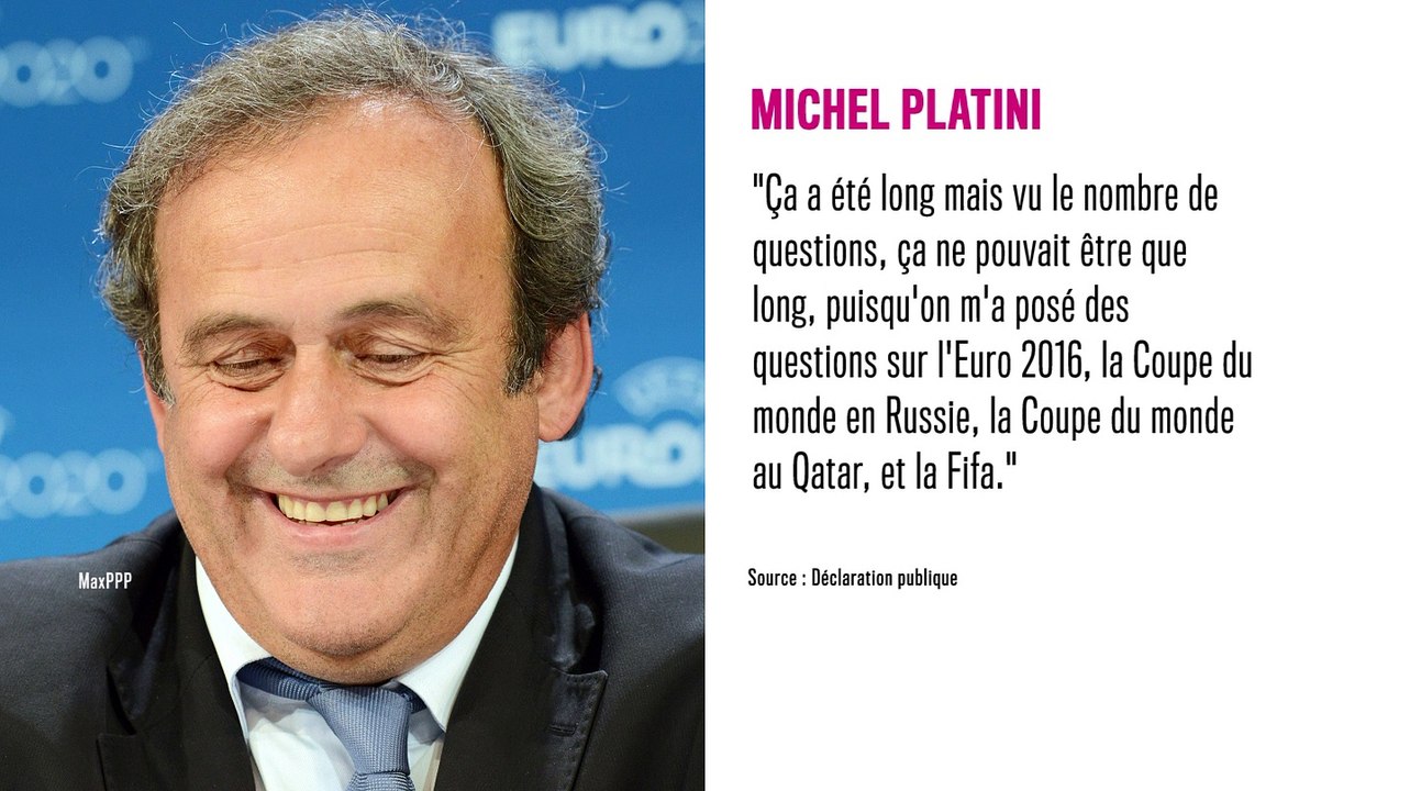Mondial 2022 : Michel Platini accusé de corruption, il est sorti de ...