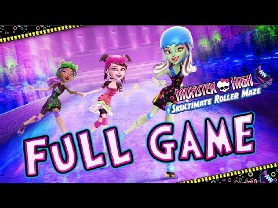 Monster High: Skultimate Roller Maze FULL GAME Longplay (Wii, 3DS, DS ...