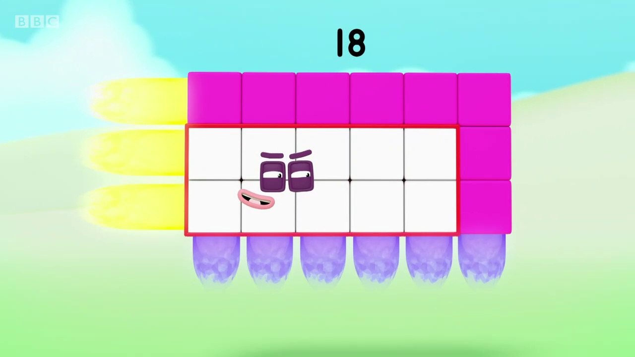 Numberblocks 18 Eighteen S04E08 (2019) Learn to Count - video Dailymotion