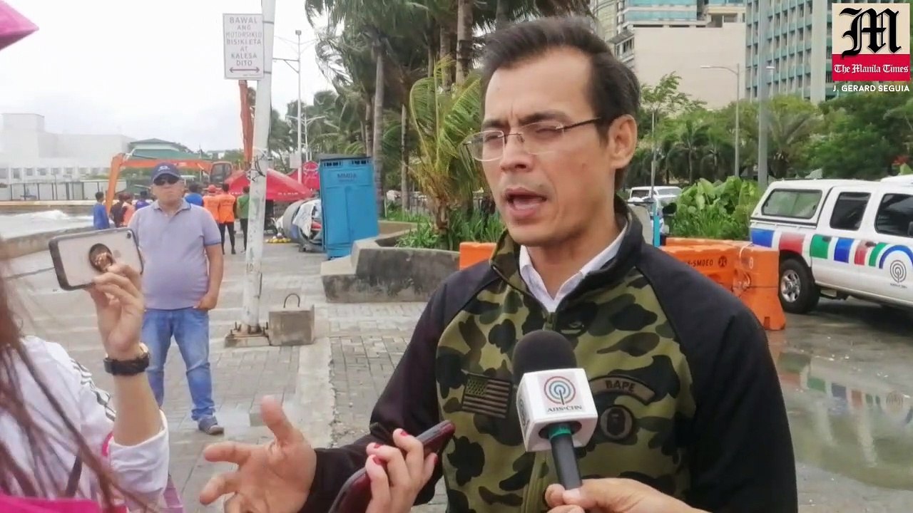 Bay watch: Mayor Isko surveys a portion of Manila Bay - video Dailymotion
