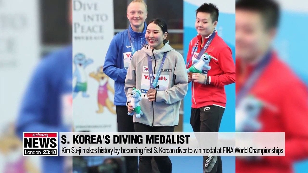 Kim Su-ji makes history by becoming first S. Korean diver to win medal ...