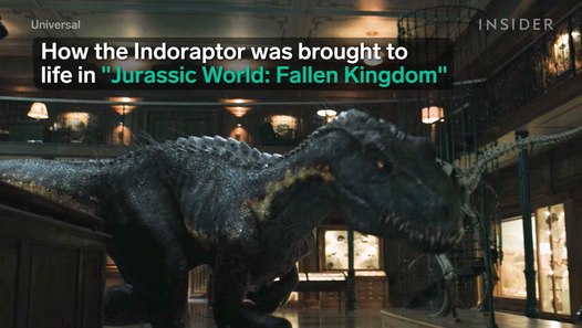 How the Indoraptor was brought to life in 'Jurassic World: Fallen ...