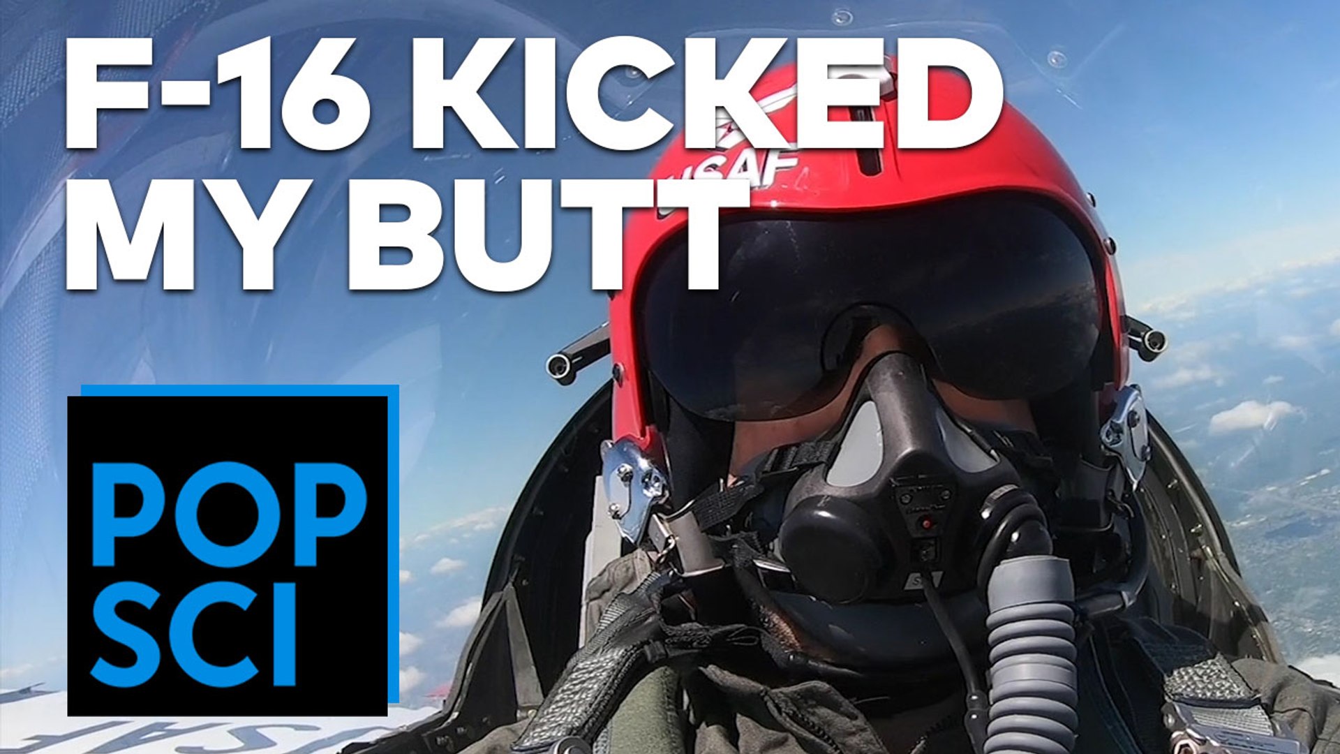 Flying in an Air Force F-16 | I PUKED 3 TIMES – The History Channel