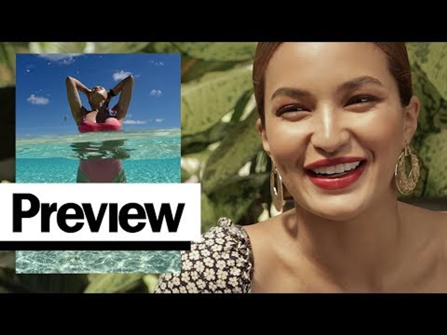 Sarah Lahbati Baby Bump