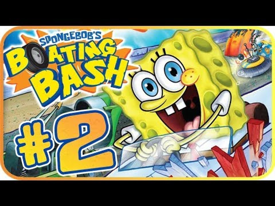 SpongeBob's Boating Bash Walkthrough Part 2 (Wii) R Lesson - video ...