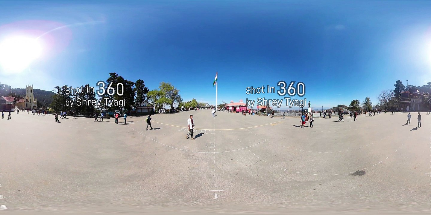 VR 360° - The Ridge (Shimla) in Virtual Reality - video Dailymotion