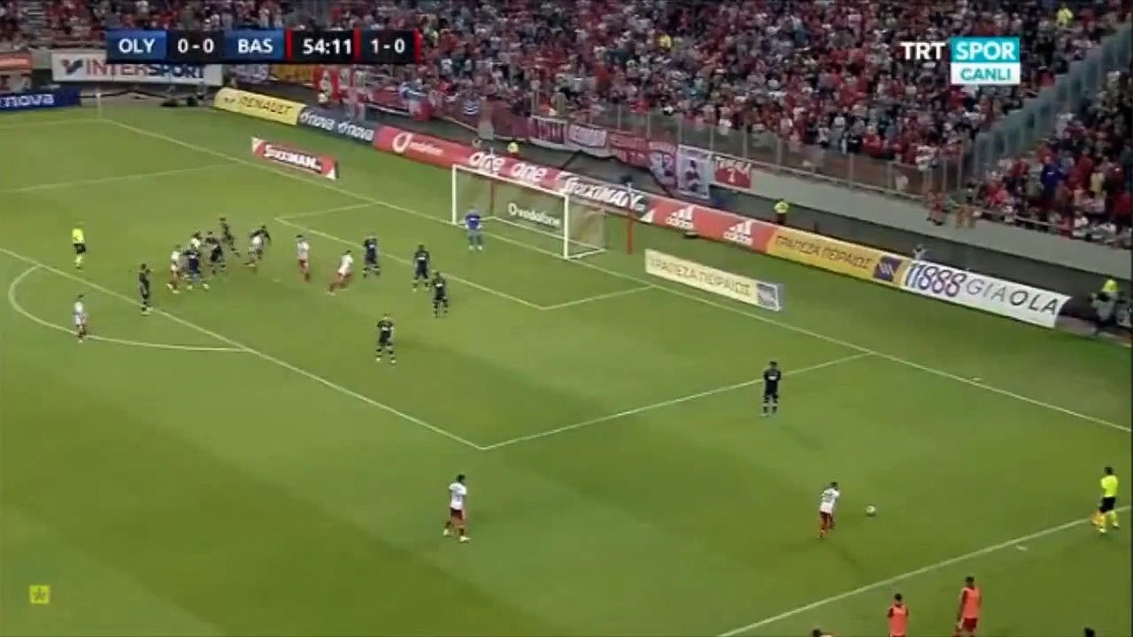 1-0 Ruben Semedo GOAL - Olympiakos 1-0 Basaksehir [2-0 on agg ...
