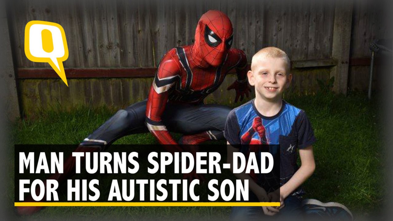 Meet the Dad Who Turned Spiderman For Autistic Son - video Dailymotion