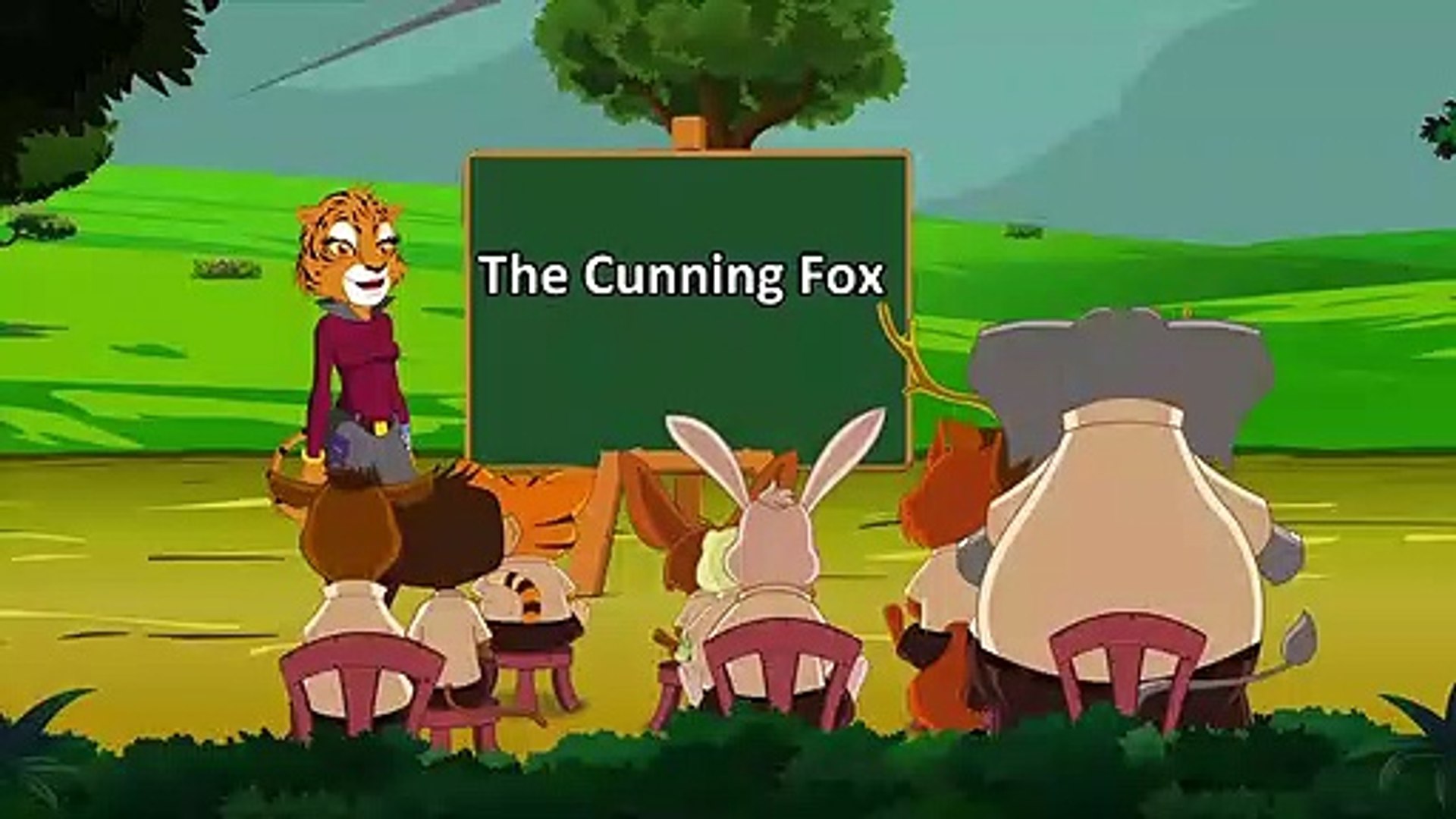 Cunning Fox Cartoon