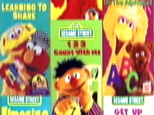 Sesame Street Learning To Share Vhs