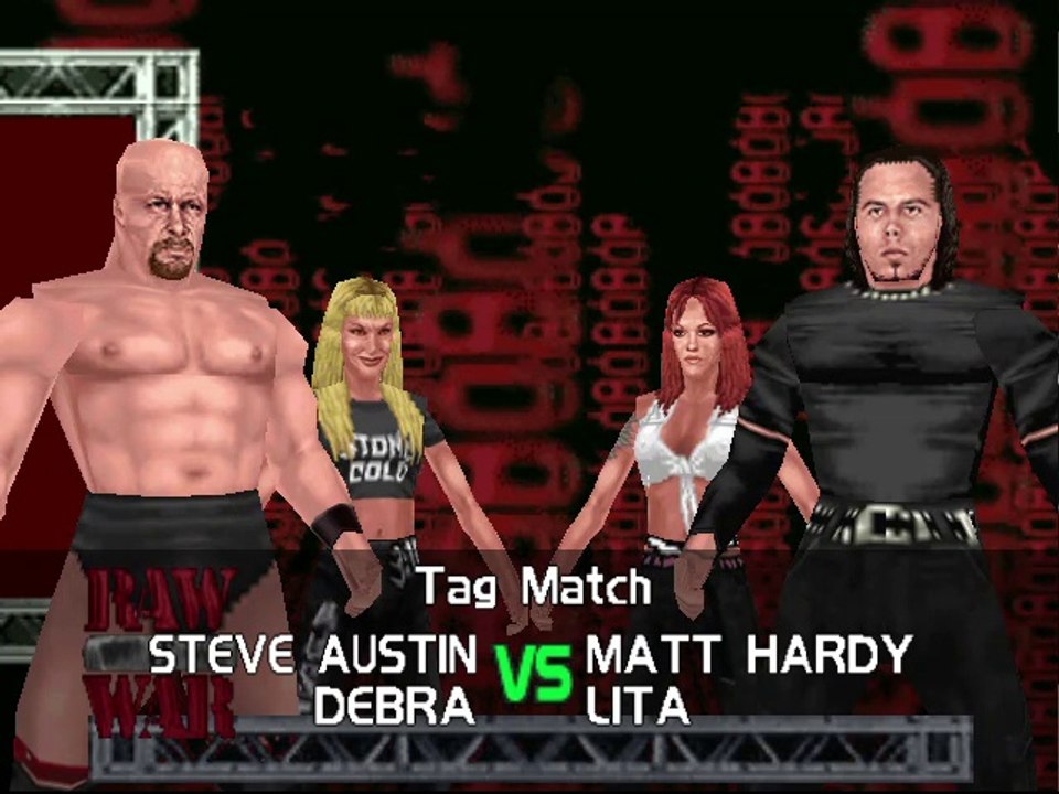 WWF No Mercy Invasion Mod Matches Stone Cold Steve Austin & Debra vs ...